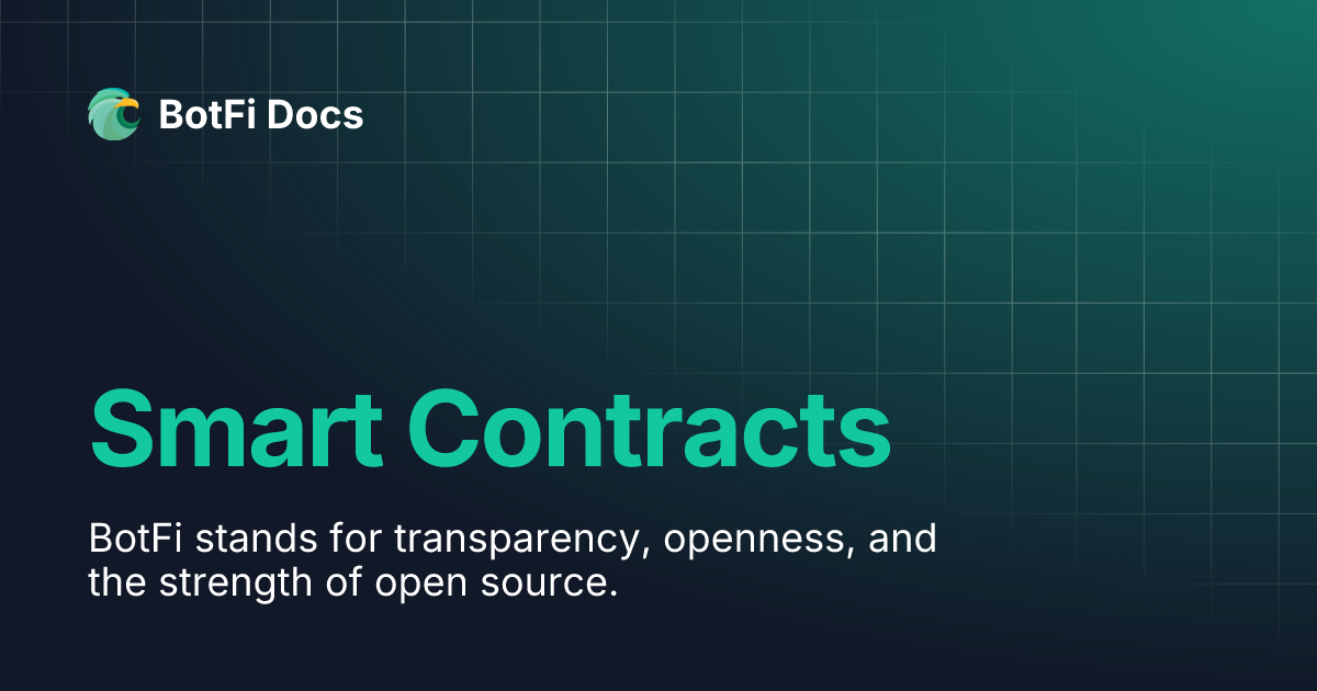 Smart Contracts | BotFi Docs